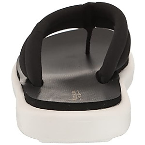 Koolaburra by UGG Women's Alane FLIP Flop, Black, 9