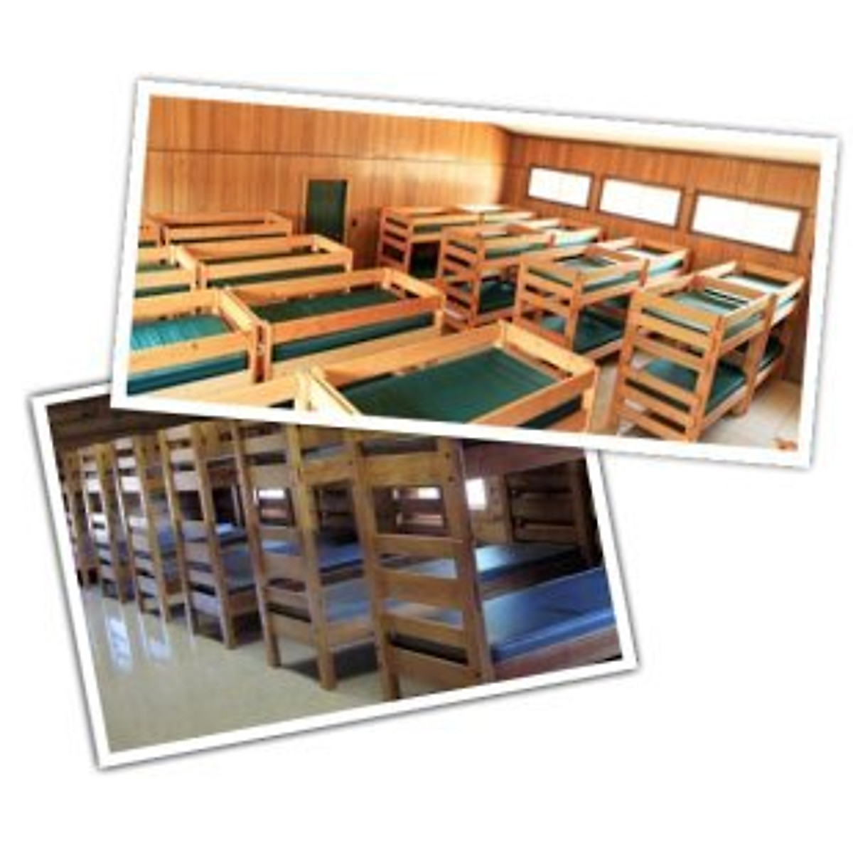 Waterproof Mattress: Twin Size Cabin, Camp, Shelter, Hospital, Nursing, Motel, Bunk Bed, Vinyl Innerspring 2-Sided 8" Fluid Proof Vintex (Safe Guard) Barrier Certified Fabric. (39W X 74L X 8" T)