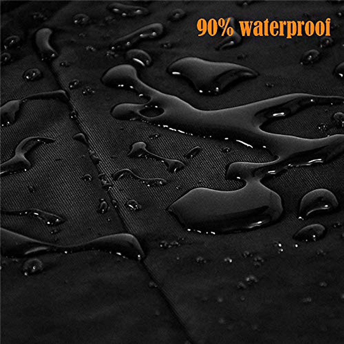 XYXH Round Patio Table Cover 31"x28", Outdoor Patio Furniture Covers, Garden Furniture Covers Waterproof, Tear-Resistant Oxford Fabric Windproof - for Sofa Table Chair