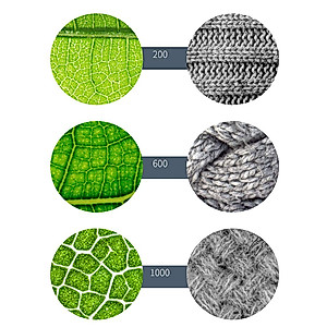 Meichoon Bendable Digital Microscope 1000X Electronic Handheld Portable Mini USB Microscope Magnification Camera with 8 LED HD Lights, NB05