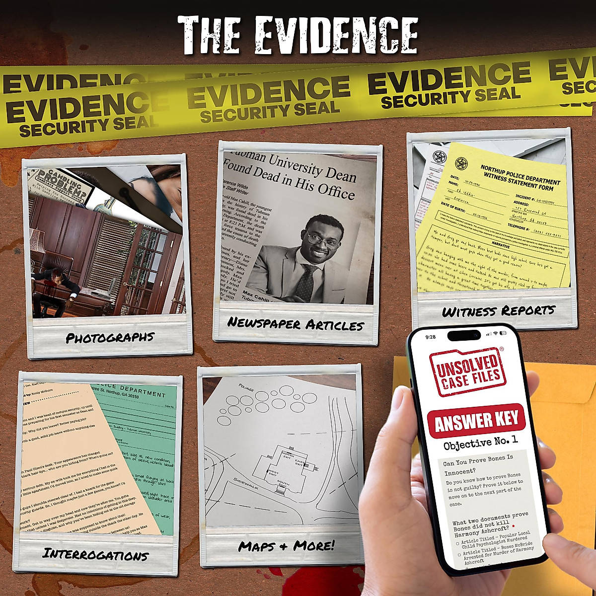 Unsolved Case Files | Cahill, Max - Cold Case Murder Mystery Game - Can You Solve The Crime?