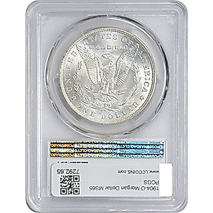 1904-O Morgan Dollar, MS65, PCGS