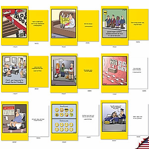 NobleWorks - 36 Assorted Set Funny Mixed Occasions Cards Bulk Box w/Envelopes, Humor Birthday Get Well Friendship (36 Designs, 1 Each) - Whyatt's Wide Variety AC9382XXG-B1x36