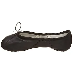 Capezio Women's Juliet Ballet Shoe, Black, 6 M US
