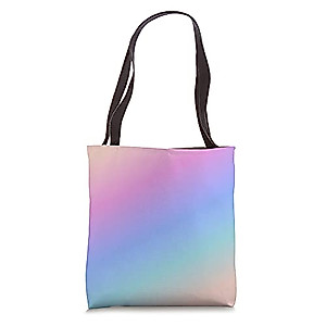 Beautiful Pastel Rainbow Sunset Ombre Sky Pretty Gradient Tote Bag