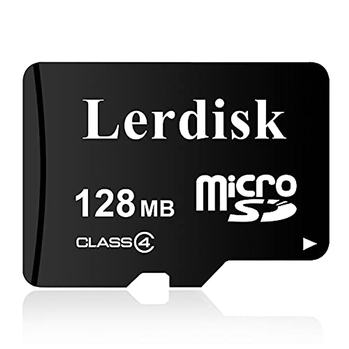 Lerdisk Factory Wholesale Micro SD Card 128MB Class 4 in Bulk Small Capacity 3-Year Warranty Special for Small Files Storage or Company Use NOT Suitable for Camera or Cell Phone (NOT GB, 1024MB=1GB)