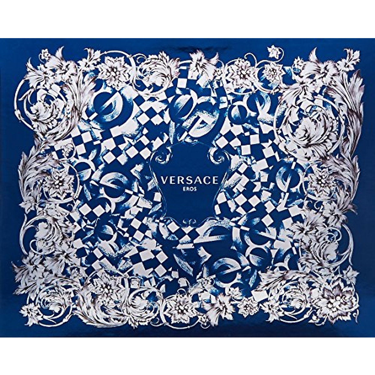 Versace EROS Gift Set for Men 1.7 oz EDT + 1.7 oz Shower Gel + 1.7 oz Aftershave Balm, Combo