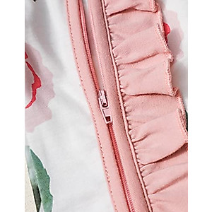 Baby Girl Clothes 0 3 Months Long Sleeve Onesies for Baby Girl Flowers Printed Baby Clothes for Girls 0-3 Months Baby Girl Clothes