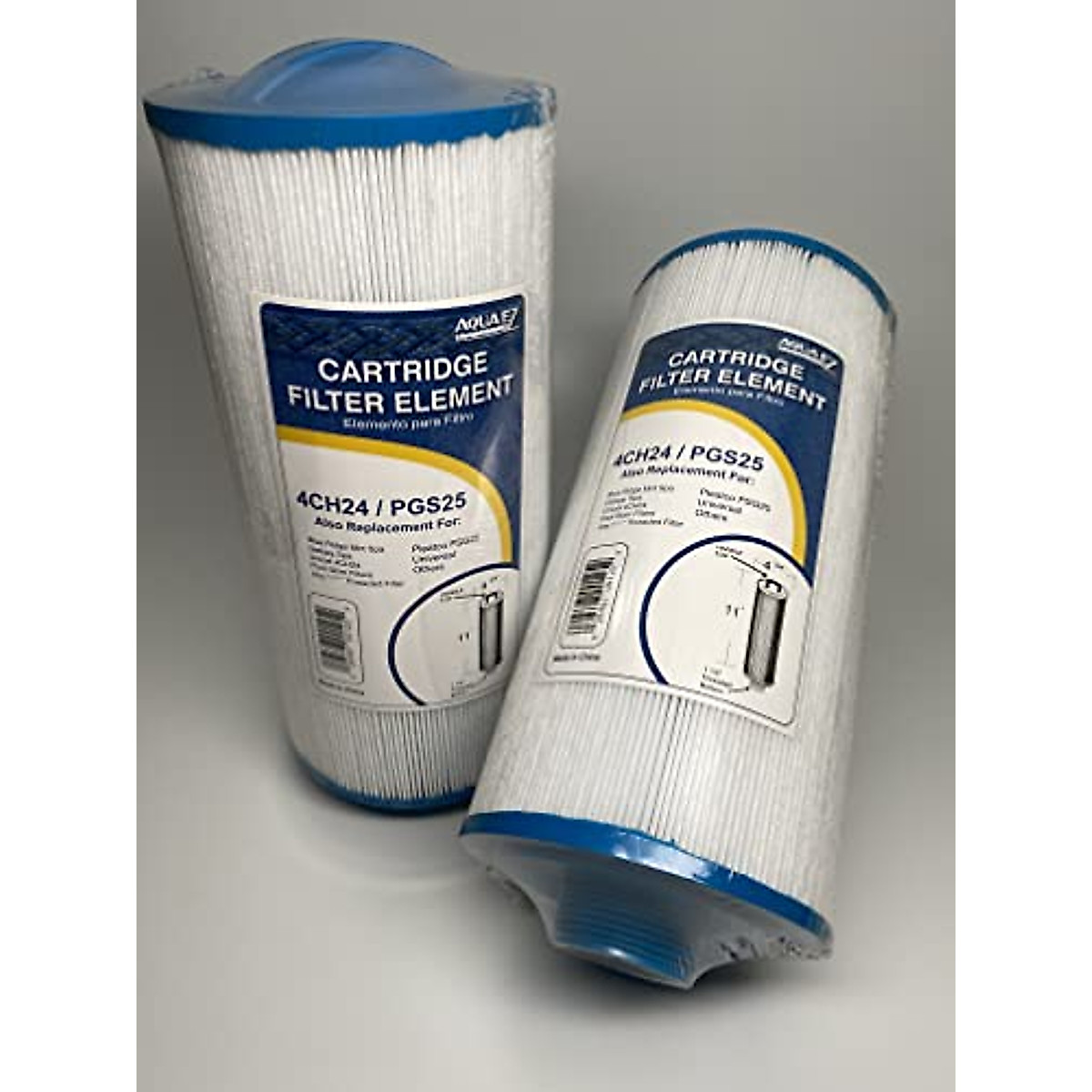 Aqua EZ 4CH-24 Filter Element 2 Pack for 4CH-24 and PGS25