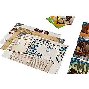 Suspects | Murder Mystery Game | 3 Cases to Solve | 1 to 6 Players | 60 Minutes