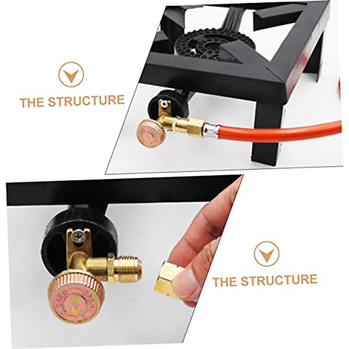 VANZACK 1 Set Gas Stove Outdoor Stove Gas Stove Portable Outdoor Bbq Cast Propane Cooker Cast Iron Propane Lpg Gas Cooker Portable Stove Burner Propane Burner Gas Stove Burner Furnace Tank