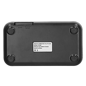 Cordless Desk Telephone for Home and Office Use, Cordless Phone System for Home or Small Business Digital Cordless Telephone Caller ID HandsFree Business Fixed Landline, 100‑240V