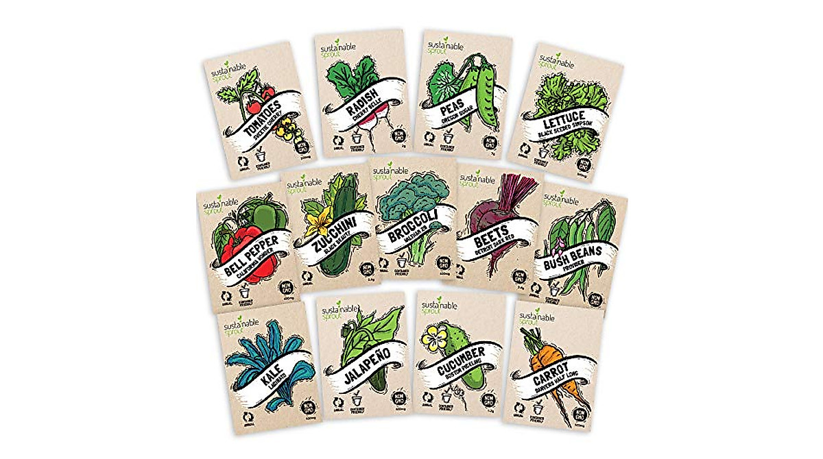 Heirloom Vegetable Seed Pack - Grow Your Own Garden Today