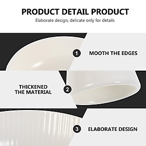 White Footed Bowl Ceramic Dessert Cup Ice Cream Bowls Sundae Cups Footed Dessert Bowls Yogurt Bowl Pudding Bowl Nordic Style Ice Cream Cup Decorative Display Stand