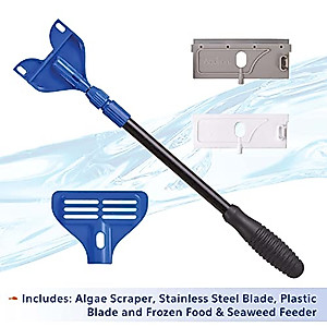 Aqueon ProScraper 3.0™ Adjustable Aquarium Algae Scraper
