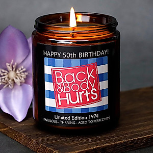 50th Birthday Gifts for Her and Him, 50th Birthday Decorations for Women Men, Funny Birthday Gifts for Women Mom Dad Husband Wife Friends Sister, Cool Best Gift Ideas for 50 Year Old Woman