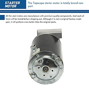 Starter Motor Fit for 2005 Kohler Courage Engines 20HP 23HP 25HP 27HP with Replace OE # 32-098-01 32-098-01S 32-098-03 32-098-03S 32-098-04 32-098-04S