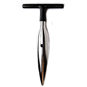 2 qty - Ken's CocoMon Coconut Opener Tool for Fresh GREEN Young Fruit Black Rubber Handle EZ Easy Grip SAFE (2 CocoMons)