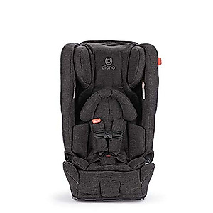 Diono Rainier 2AXT Latch, All-in-One Convertible Car Seat, Vogue Gray Dark (50216)