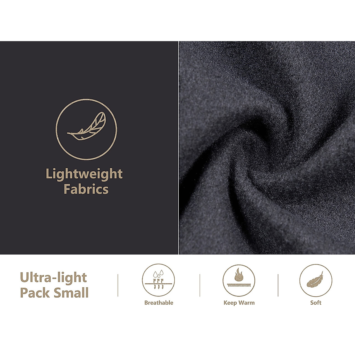 Little Donkey Andy Women's Insulated Hiking Jacket, Thermal Running Hybrid Jacket, Lightweight Breathable and Warm, Gray Size XL