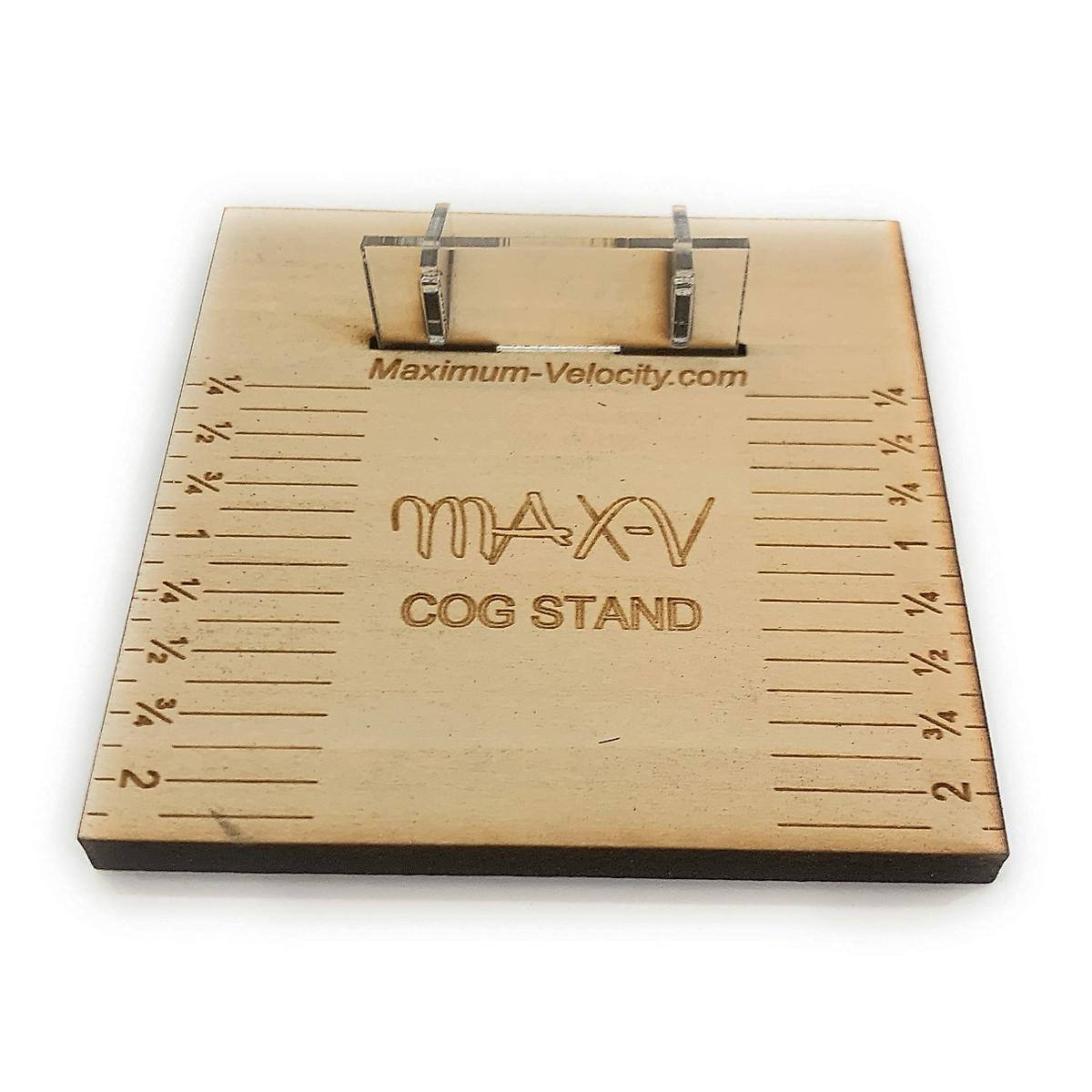 Maximum Velocity Pine Derby Car Tool | Derby Car Center of Gravity Stand | Accurately & Easily Measure COG for Pinewood Car Kits