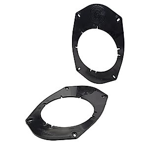 Scosche Compatible with Select Import and Domestic Vehicles Universal 6" x 9" to 5.25" - 6.5" Speaker Adapters (1 Pair) SA69