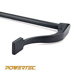 POWERTEC 71096-P2 16-1/2 inch Workbench Holdfast Woodworking Bench Dog Hole Clamps, Hold Down Clamps for 15/16" bench dog hole, 2 pack