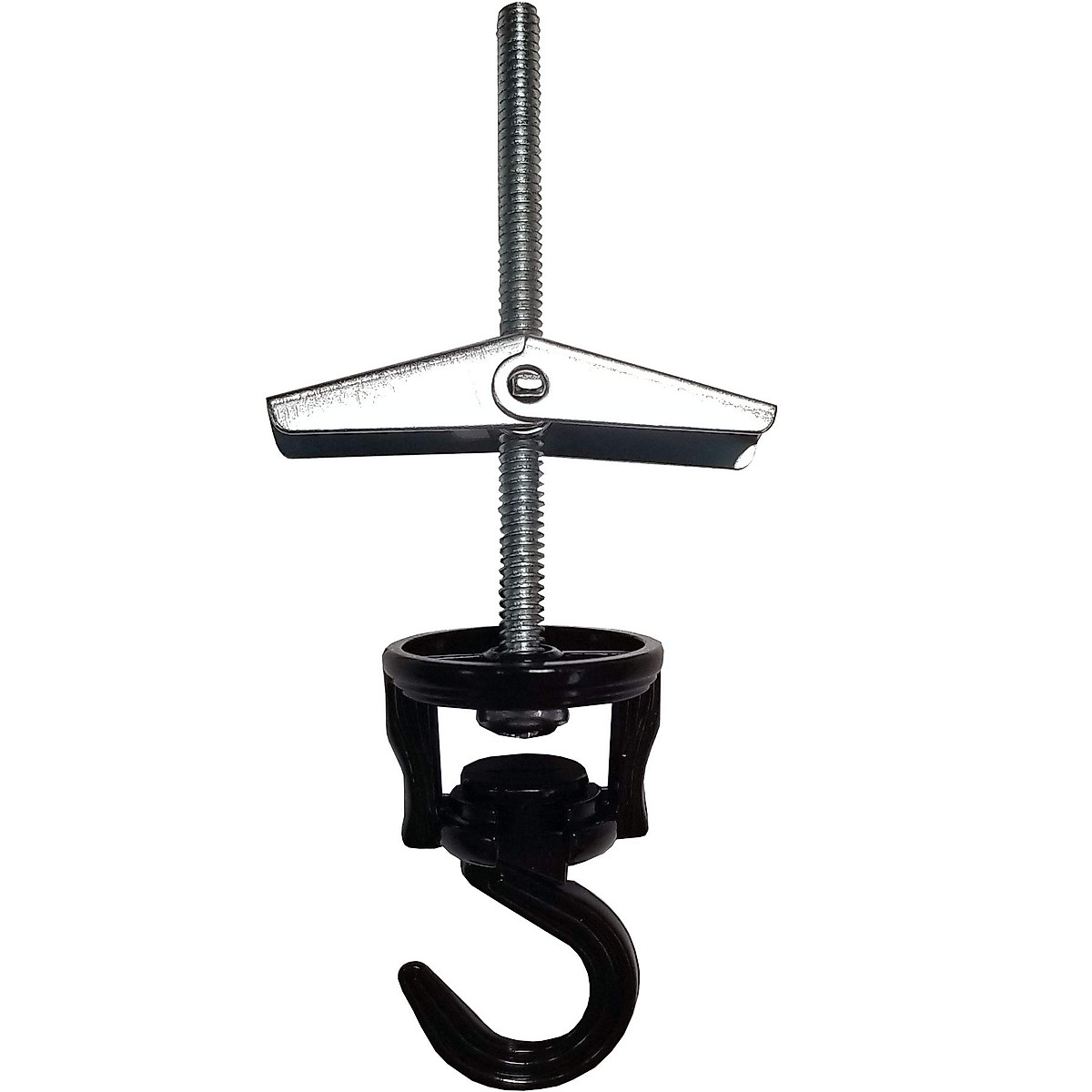 Swivel Hook Hangers, Multi-functional for Hanging, Screws and Anchors Included, 2 Sets Per Pack (Oil Rubbed Bronze)
