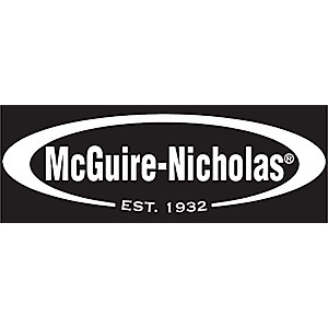 McGuire-Nicholas Men's Standard 2 3/4" inch Oil Tanned Leather Tool Work Belt for 29"-46" Waist, Dark Brown, 3"