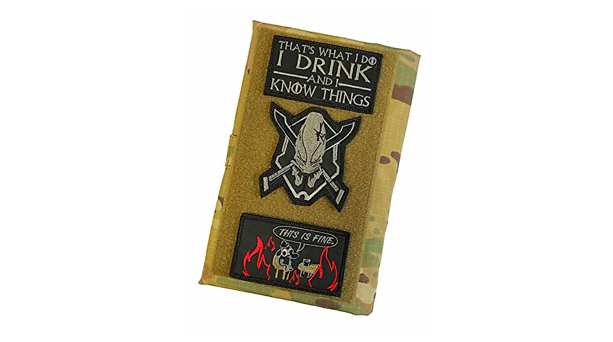 OCP Green Military Log Book Cover - Tactical & Durable