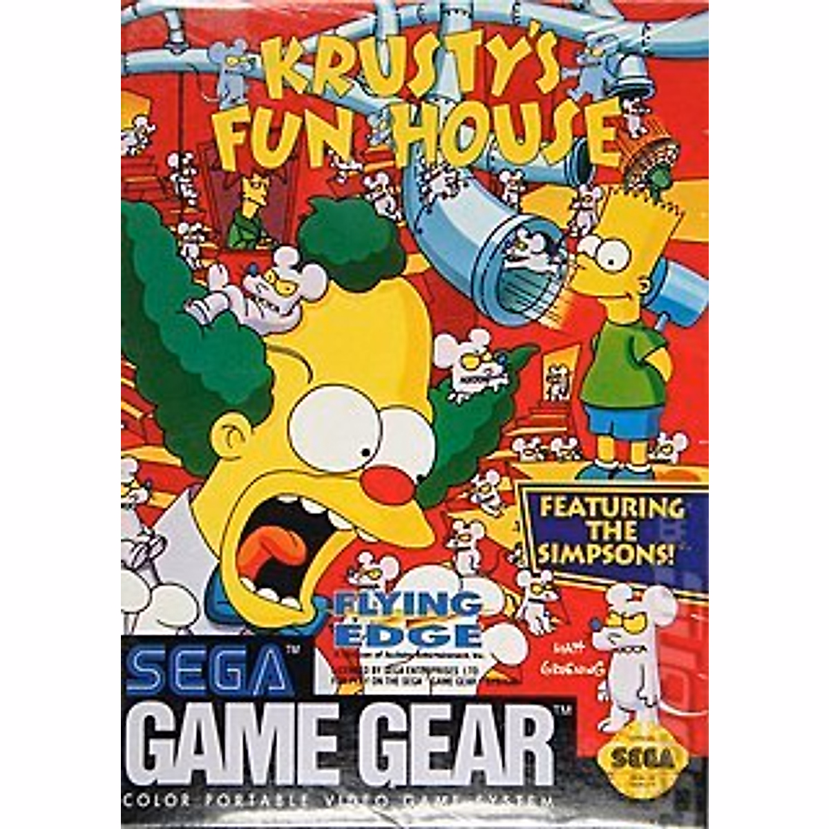 Krusty's Fun House - Sega Game Gear