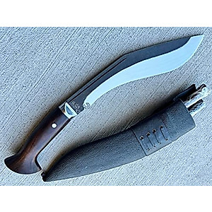 Kukri Supplier - 11″ Traditional Farmer Daily Work Rust Free Khukuri - Hand Forged Full Tang Sharpen Blade - EGKH Factory Outlet in Nepal - High Carbon Steel Knives