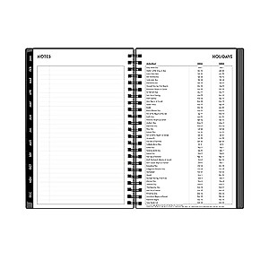2024 Blue Sky™ ASMBLD Weekly/Monthly Planning Calendar, 5" x 8", Gray, January to December 2024, 145154