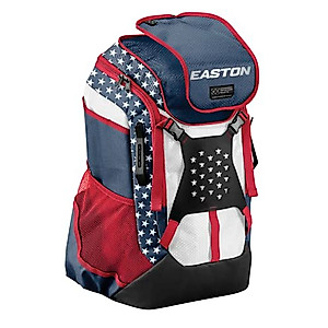 Easton | Walk-Off NX Backpack Bag Series | Adult | Team Logo Embroidery Panel | Stars & Stripes