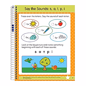 Wipe Clean Kindergarten Workbook for Kids Ages 5-6: All Subjects Including Writing, Math, Sight Words, Phonics, Reading, Addition and Subtraction, and More! Includes Dry Erase Marker