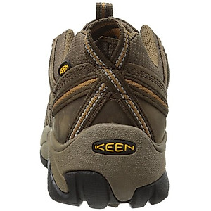 KEEN Voyageur Hiking Shoe - Men's Black Olive/Inca Gold, 14.0