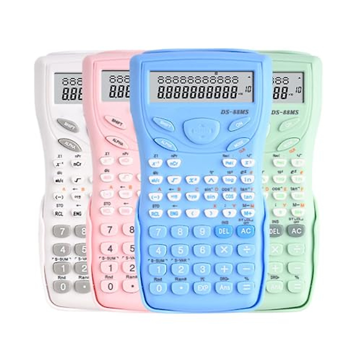 Portable Scientific Calculator 12 Digits Widescreen Multifunctional Exam Tool Students Function Calculator Professionals College Calculator