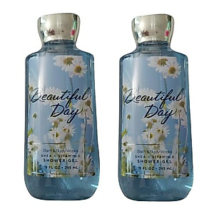 Bath and Body Works Beautiful Day Shower Gel Gift Sets For Women 10 Oz 2 Pack (Beautiful Day)