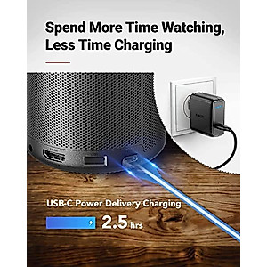 Anker Nebula Capsule II with Adjustable Tripod Stand, Compact, Aluminum Alloy Portable Projector Stand