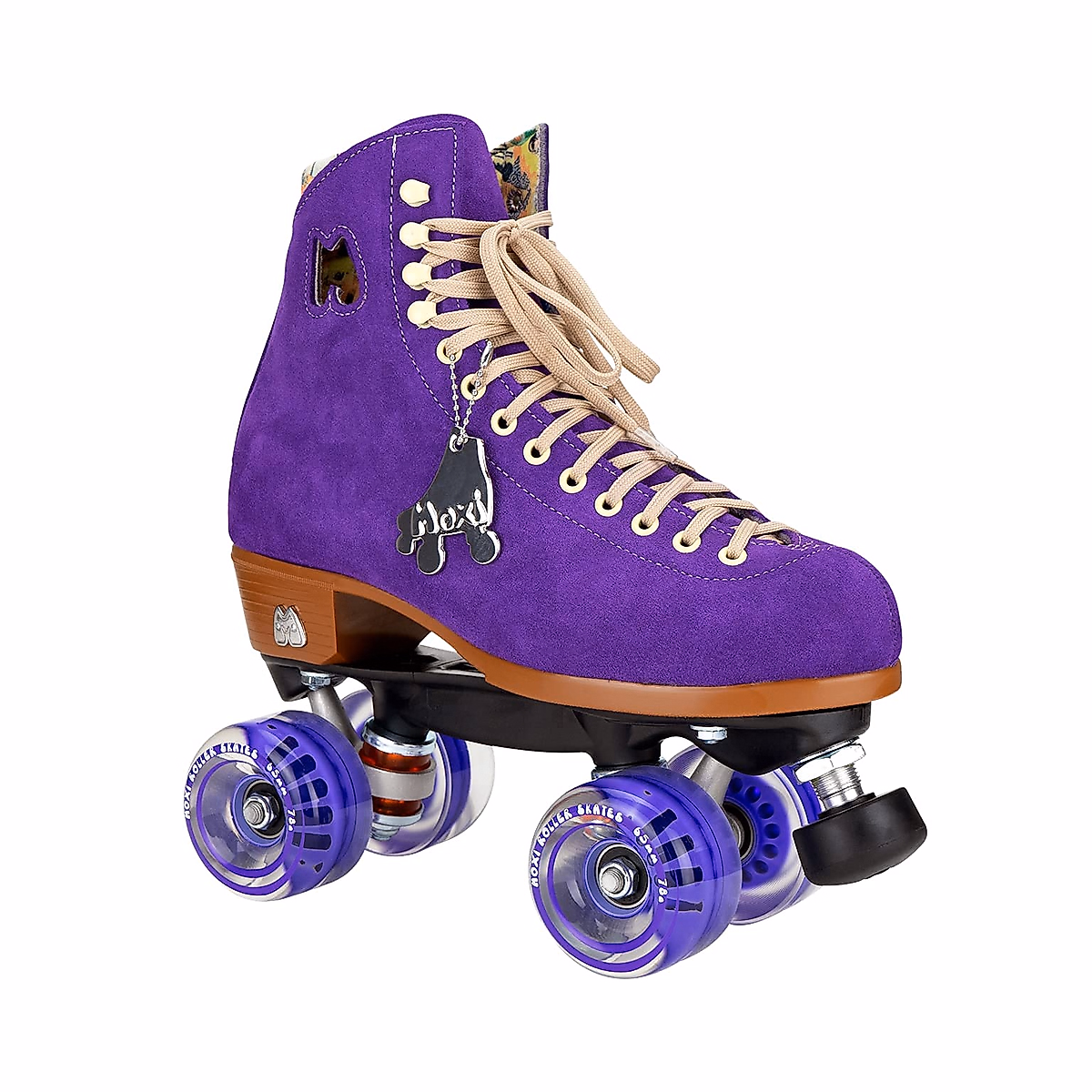 Moxi Lolly Roller Skate - Fashionable Womens Quad Roller Skate | Taffy Purple | Size 7