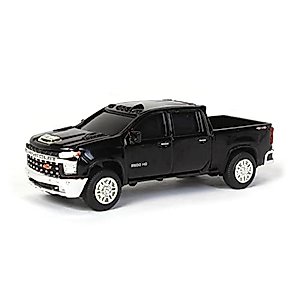 Truck 1/64 2020 Chevy Silverado LTZ, Black, Collect N Play by ERTL 47167-1