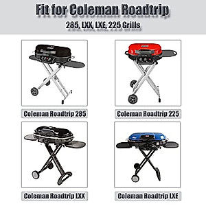 TOHONFOO Coleman Grill Cover for Coleman Roadtrip 285, LXX, LXE, 225 Portable Grill Cover - Heavy Duty Waterproof 600D Oxford Fabric