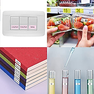 Leepesx Label Maker Machine with Tape, Portable Handheld Thermal Label Printer, Wireless BT Label Maker Sticker Machine, for Home Office School Supermarket Store (Pink)