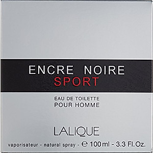 Encre Noire Sport Lalique EDT Spray 3.3 oz Men
