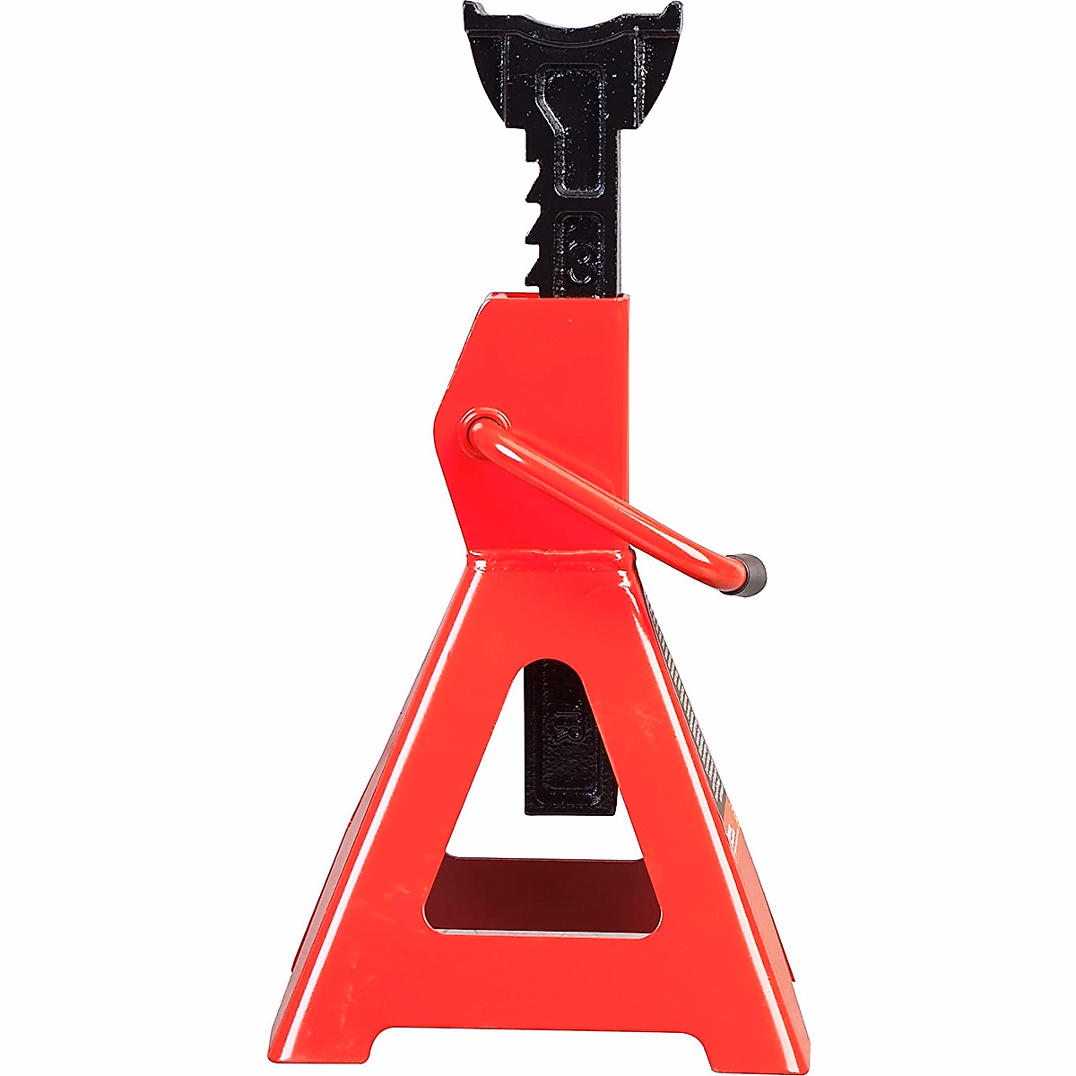 BIG RED AT46002R Torin Steel Jack Stands: 6 Ton (12,000 lb) Capacity, Red, 1 Pair