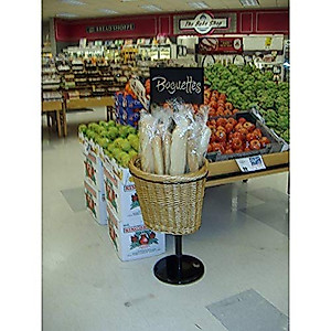 Mobile Merchandisers Single Basket Stand