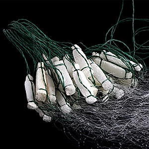 UNTERING Fishing Fish Mesh Trap Monofilament Gill Net Netting Tackle Outdoor 8M x 0.8M