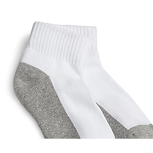 Jefferies Socks Big Boys' Seamless-Toe Quarter Athletic Socks (Pack of 6)
