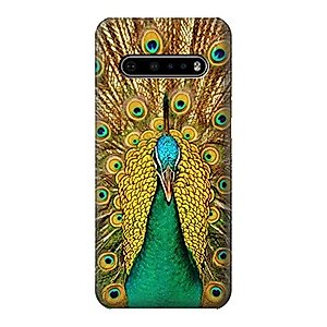 R0513 Peacock Case Cover for LG V60 ThinQ 5G