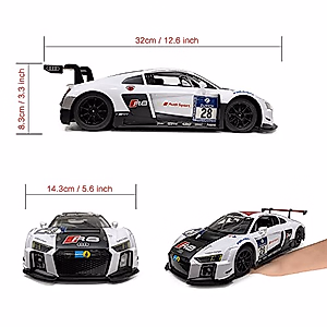 RASTAR Audi RC Car, 1/14 Audi R8 Performance Model Toy Car Sports Racing Remote Control Car for Adults Boys Girls Kids